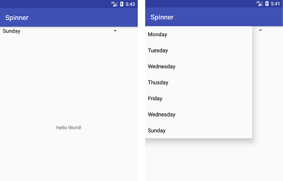 Android-Spinner的使用 - 默然的博客